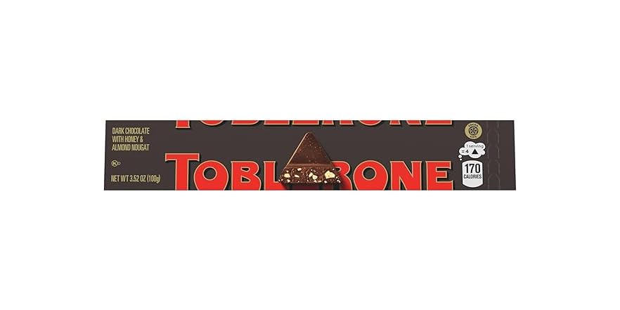 toblerone toblerone dark 20ct Toblerone Dark Chocolate Bar w