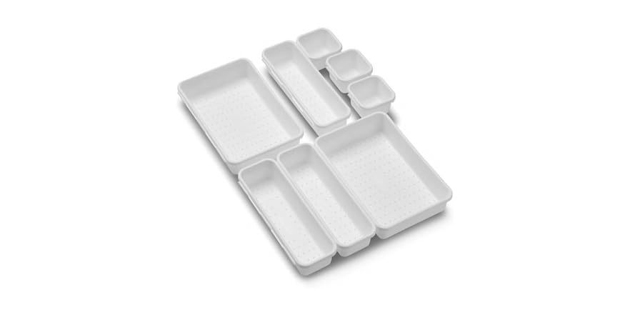 Madesmart Interlocking Bin Pack, 8-Piece