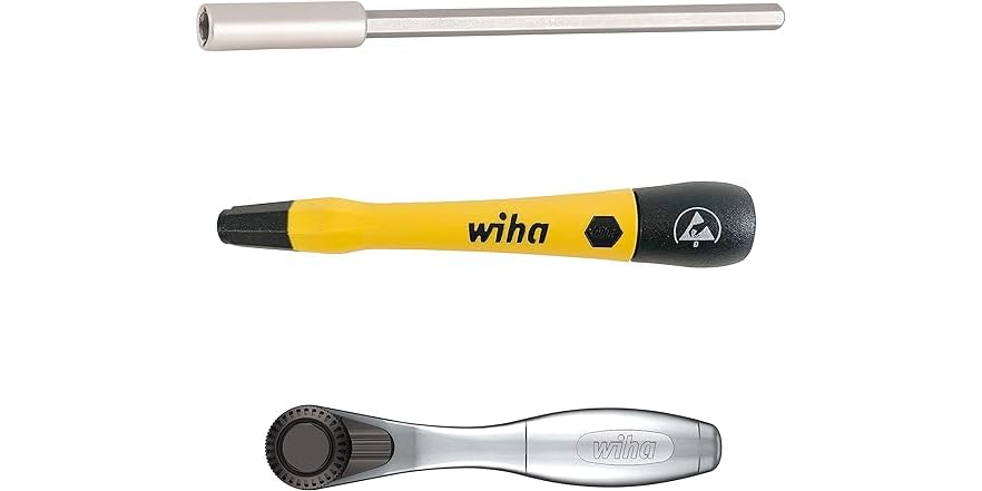 Wiha 75965 65pc ESD Master Tech Ratchet/Bit Set
