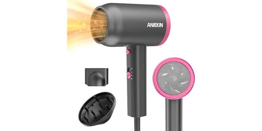 ANIEKIN Hair Dryer Light Grey