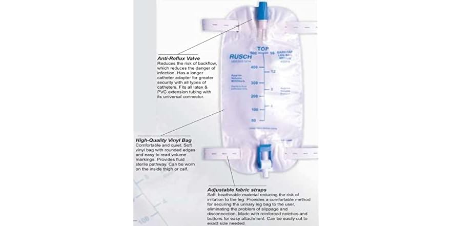 Tap Leg Bag with PVC Extension