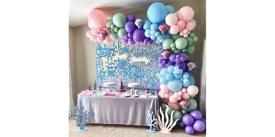 Rainbow Shimmer Wall Backdrop