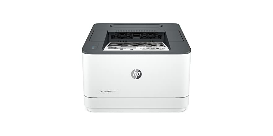HP LaserJet Pro 3001dw Wireless Black & White Printer (Open Box)