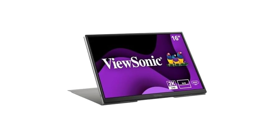 ViewSonic VG1656-2K-S 16" 1600p IPS Portable Monitor