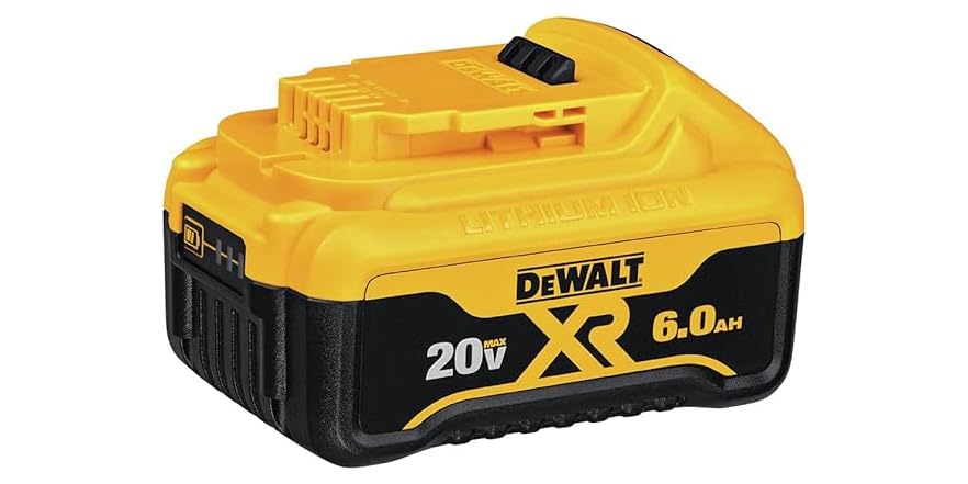 DEWALT DCB206 20V MAX 6 Ah Lithium Ion Battery