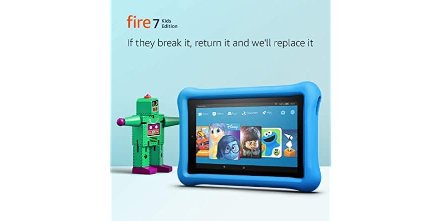 Fire 7 Kids Edition Tablet Blue (7th Gen)