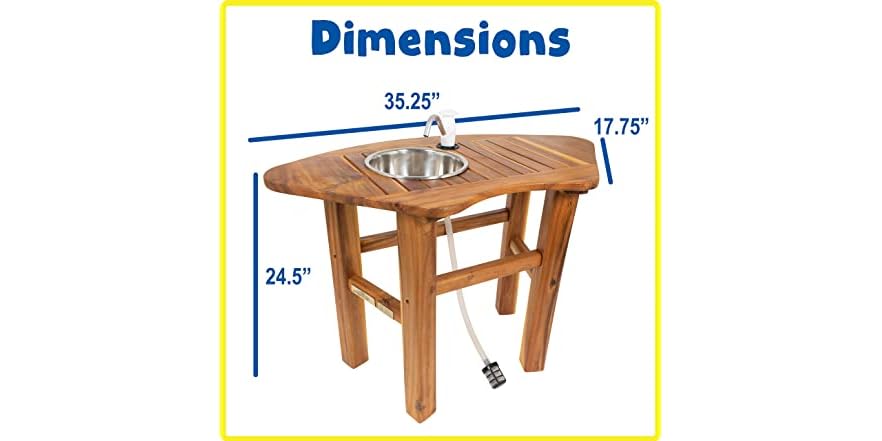 READY 2 LEARN Outdoor Curved Mud Table