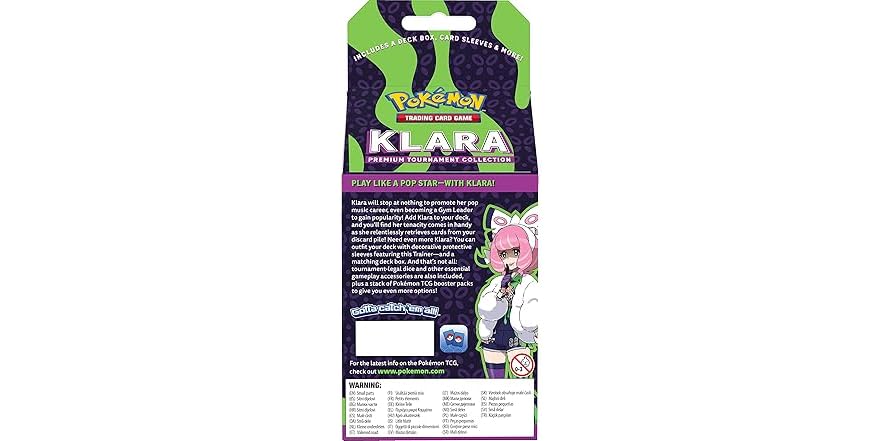 Pokemon Klara Premium Tournament Collection