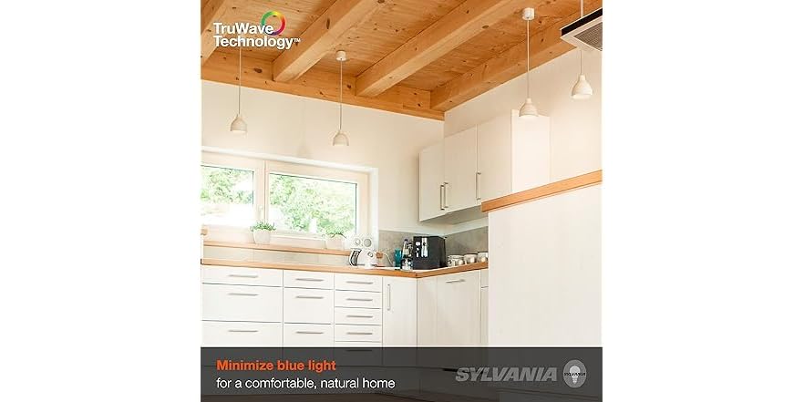 LEDVANCE Sylvania LED TruWave Natural Series A19 Light Bulb