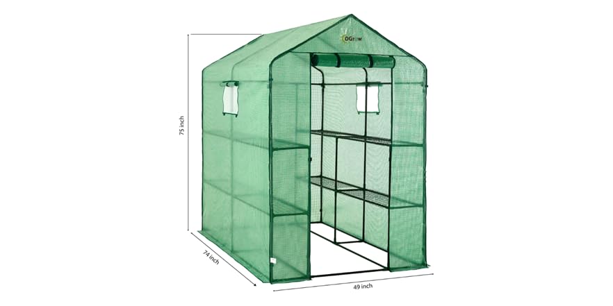 Greenhouse Replacement Cover for Walk in Greenhouse
