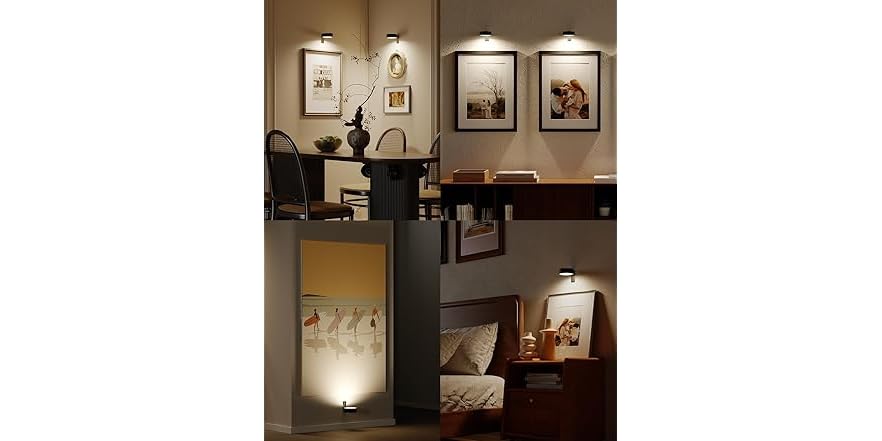 Tedmos USB Rechargeable Wall Light