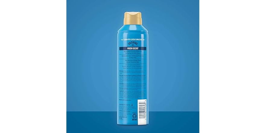 Gold Bond No Mess Talc-Free Foot Powder Spray