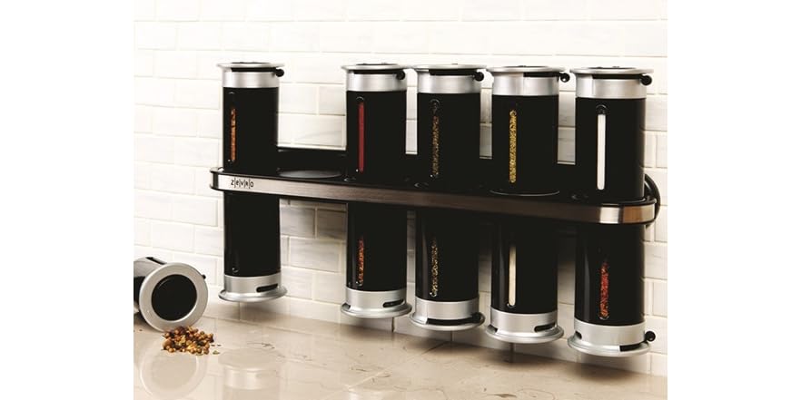 Zevro Zero Gravity Wallmount Spice Rack