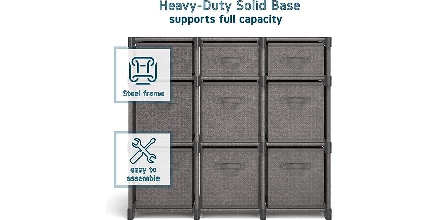 9 Cube Storage Organizer
