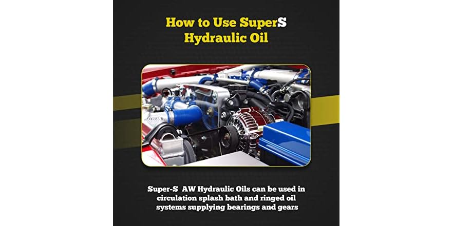Super S Anti-Wear AW32 Hydraulic Oil 1 Gallon