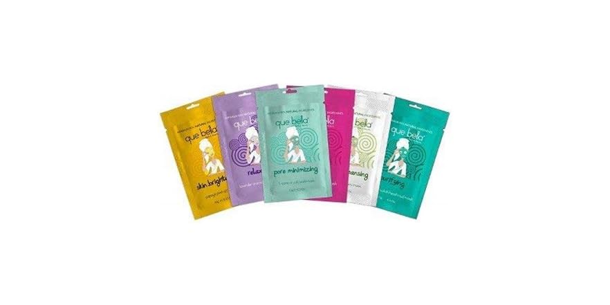 Que Face Mask Pamper Pack -10 Count
