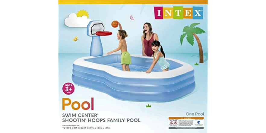 Intex Shootin' Hoops Swim Center Pool