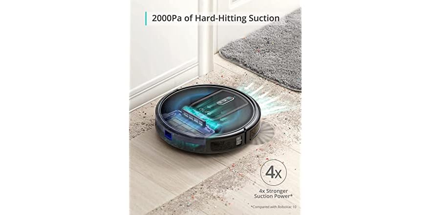 eufy by Anker, RoboVac G30, Robot Vacuum with Dynamic Naviga (Open Box)