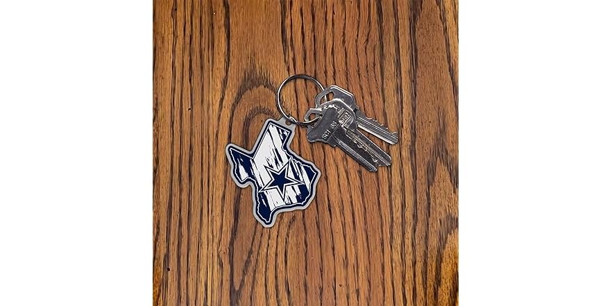 Kansas City Chiefs State Shape Keychain
