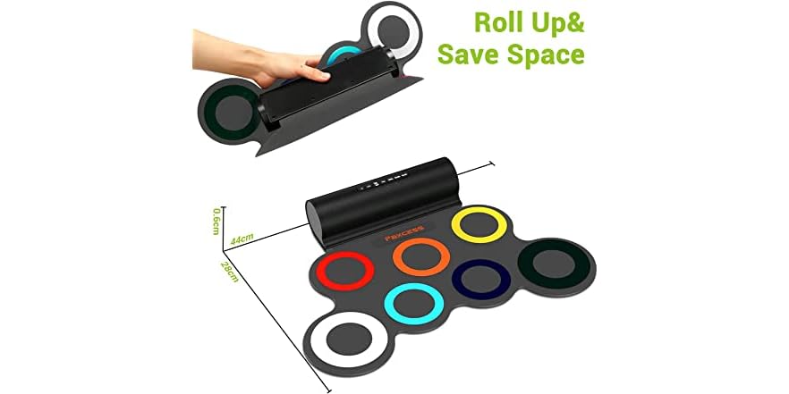 Paxcess 7 Pads Electronic Drum Set