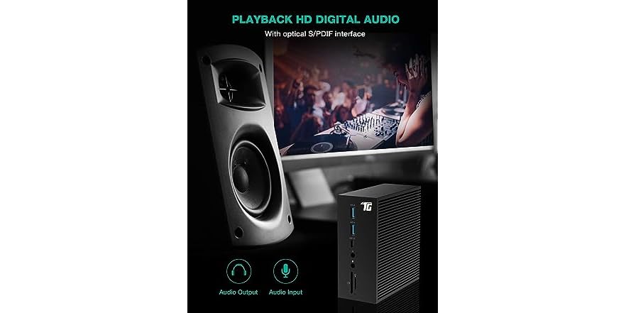Tiergrade USB C Docking Station Dual Mon