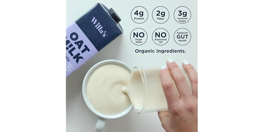 Willa's Barista Oat Milk, 32oz