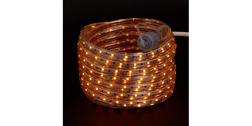 Indoor Outdoor Yellow Strip Light