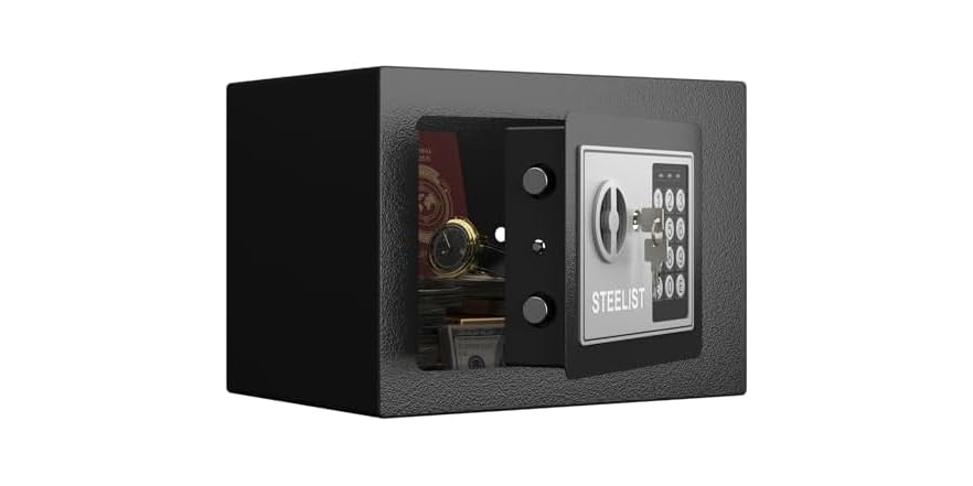 Small Money Safe with Electronic Keypad