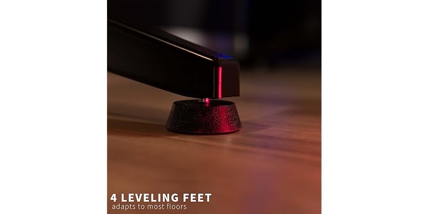 VIVO 48"x24" Gaming Desk w/RGB Lighting