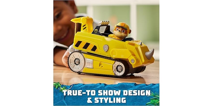 Paw Patrol Jungle Pups Rubble Rhino Car