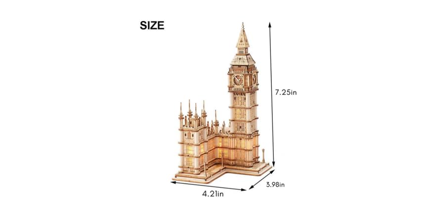 Hands Craft DIY 3D Puzzle - Buildings
