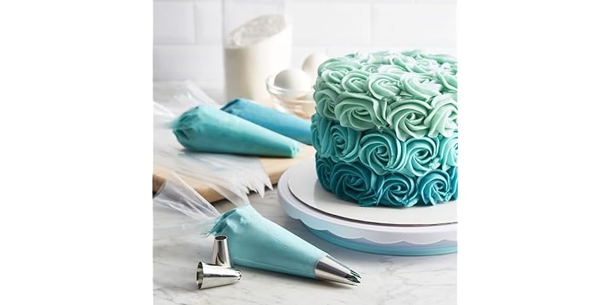 Chicago Metallic Clear Piping Bag, 20pk