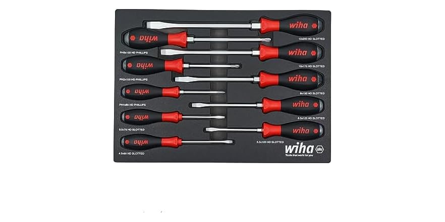 Wiha Cushion Grip Phillips Screwdriver Set