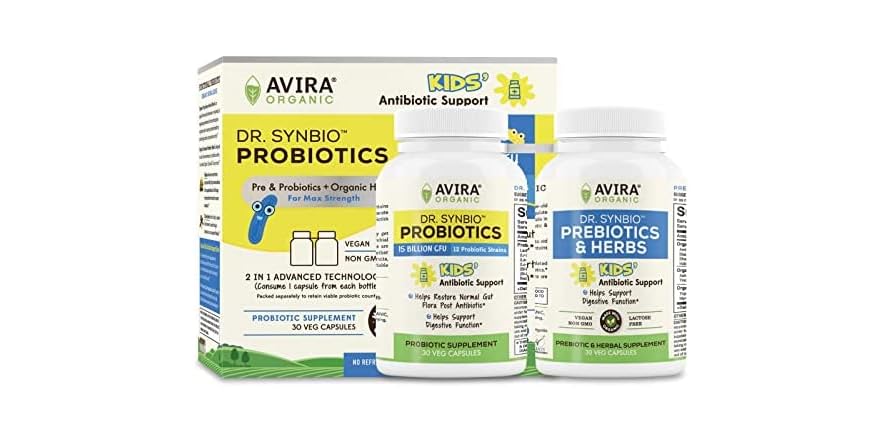 Dr. Synbio Kids’ Antibiotic Support Probiotics