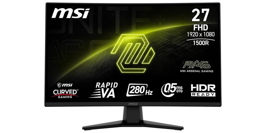 MSI 27" FHD Curved Monitor | MAG 274CXF
