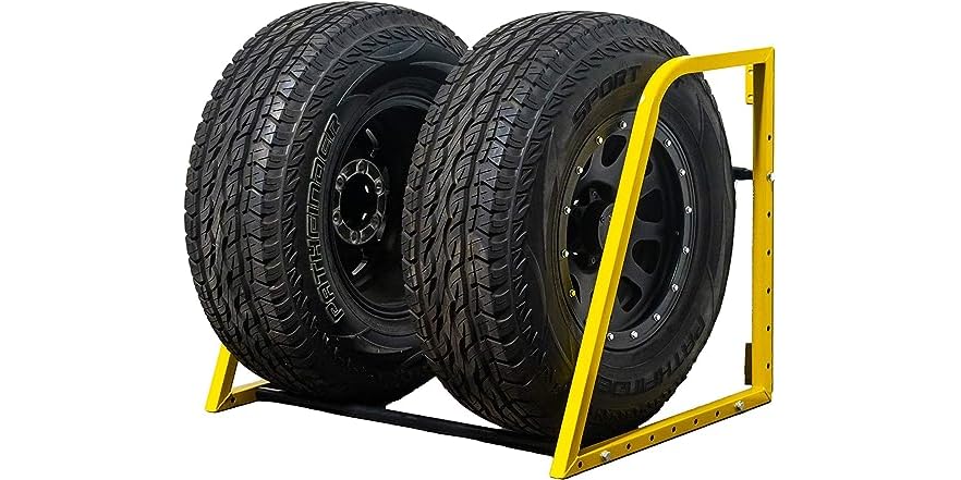 MAXXHAUL Adjustable Wall Mount Tire rack