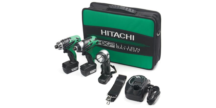 Hitachi 3pc Tool Combo Kit