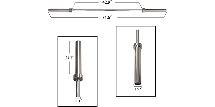 Standard Weightlifting Barbell