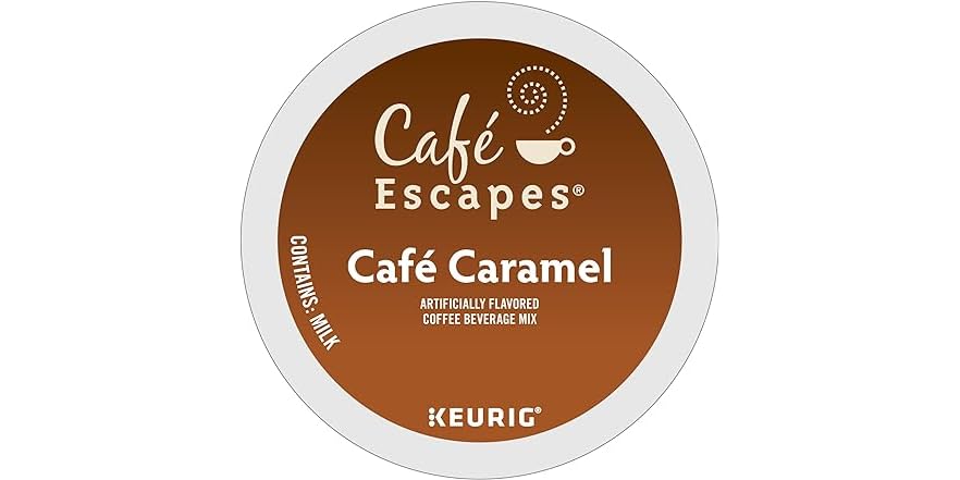 72ct Cafe Escapes Cafe Caramel Single-Serve K-Cups