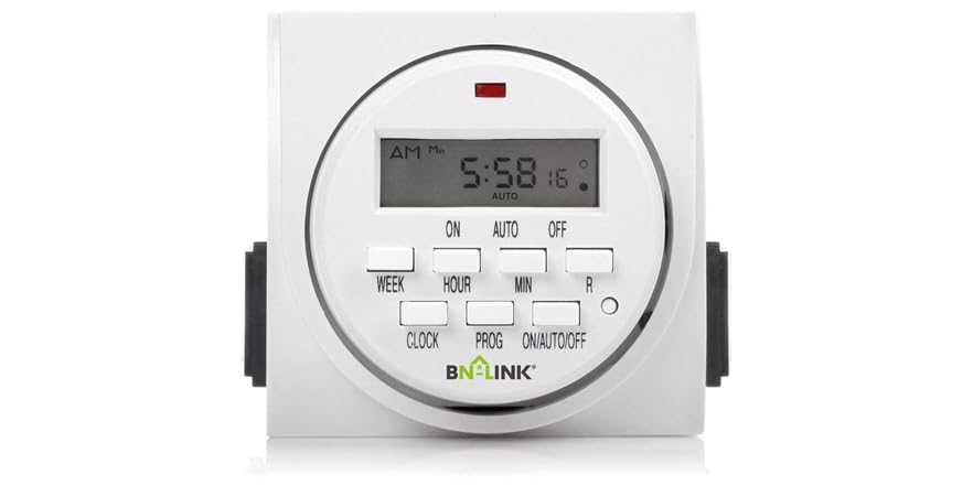 7-Day Heavy Duty Digital Programmable Timer