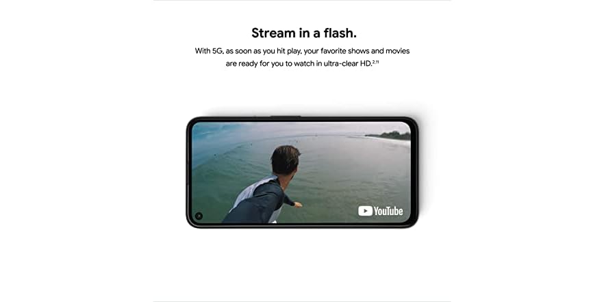Google Pixel 4a 5G 128GB (Factory Unlocked) (NEW) (Open Box)