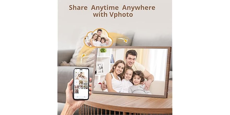 Dragon Touch Large Digital Picture Frame 21 (Open Box)