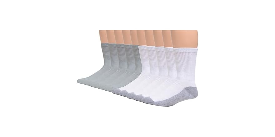 Gildan Crew Socks 20 Pack
