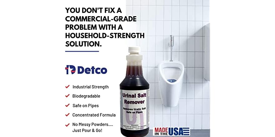 Urinal Salt Remover