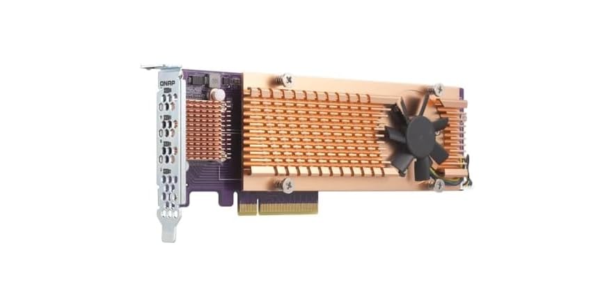 QNAP QM2-4P-384 M.2 to PCI Express Adapter (Open Box)