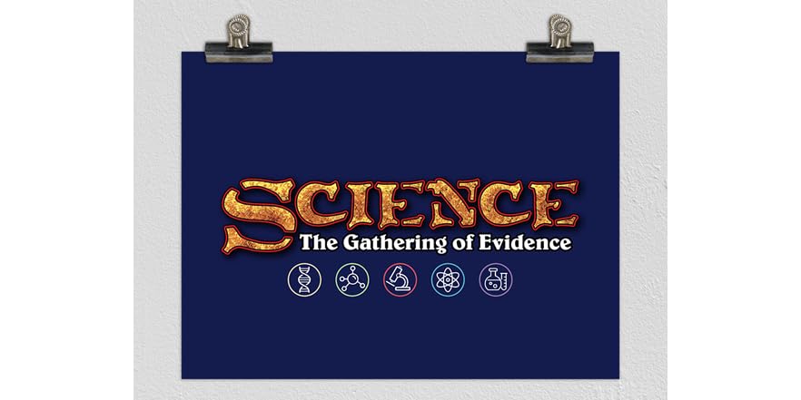 Science The Gathering of Evidence 12" x 16" Matte Poster