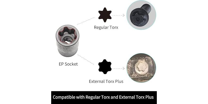 External Torx Plus Socket Set