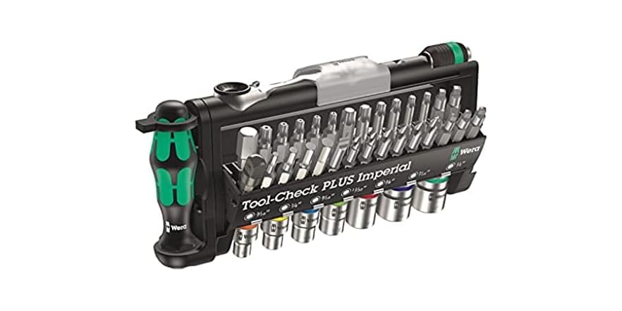 Wera 05056491001 Tool-Check Plus Imperial, 39 Pc