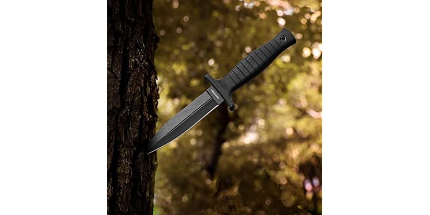 SWISS+TECH Fixed Blade 9-In Survival Knife