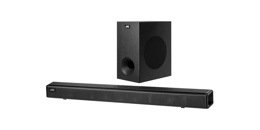 JVC Soundbar with Bluetooth Subwoofer